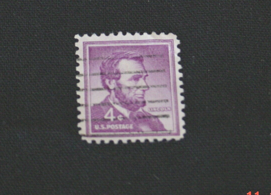 RARE LINCOLN - 4 CENT U.S. POSTAGE STAMP | eBay