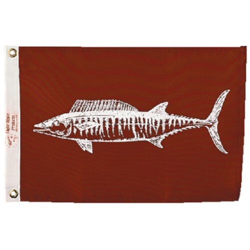 Taylor Made 12 Inch x 18 Inch Nylon Fisherman's Catch "Wahoo" Flag | eBay