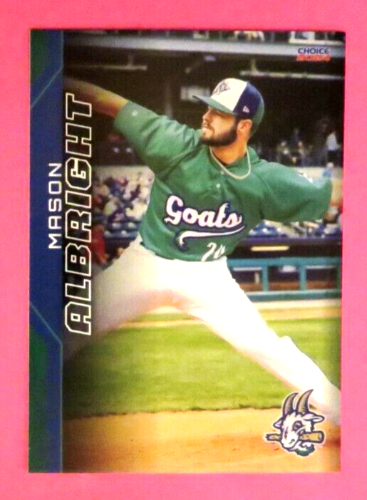 2024 Choice, Hartford Yard Goats - MASON ALBRIGHT | eBay