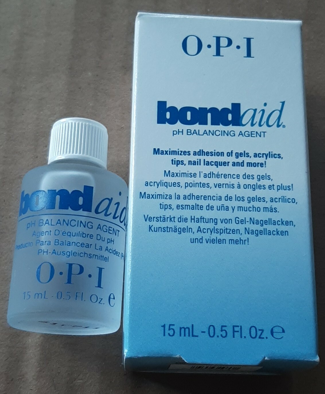 OPI Bond Aid Ph Balancing Agent Nail Primer Liquid .5 Oz Acrylic ...
