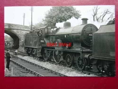 PHOTO LMS CLASS 2P LOCO NO 40646 AT WETHERBY 1962 | eBay