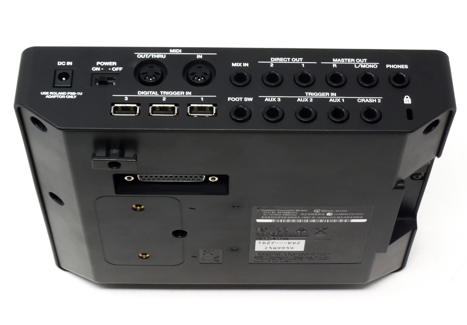 Roland V-Drums TD-27 KV2 Electronic Drum Sound Module Ver. 2.0 OB ...