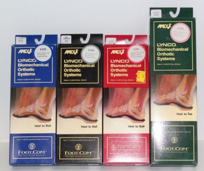 Lynco Orthotics Biomechanical Orthotic System Insole | eBay
