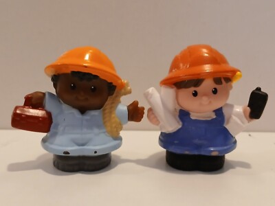 Fisher Price Little People Builders Construction Workers Children's Toy ...