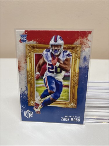 ZACK MOSS - 2020 Chronicles Gridiron Kings Rookie Card RC #GK-27 | eBay
