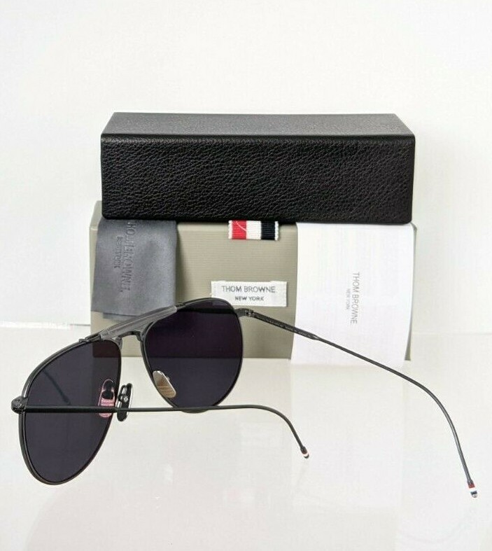 Brand New Authentic Thom Browne Sunglasses TB 015-LTD-BLK-GRY TBS015 ...