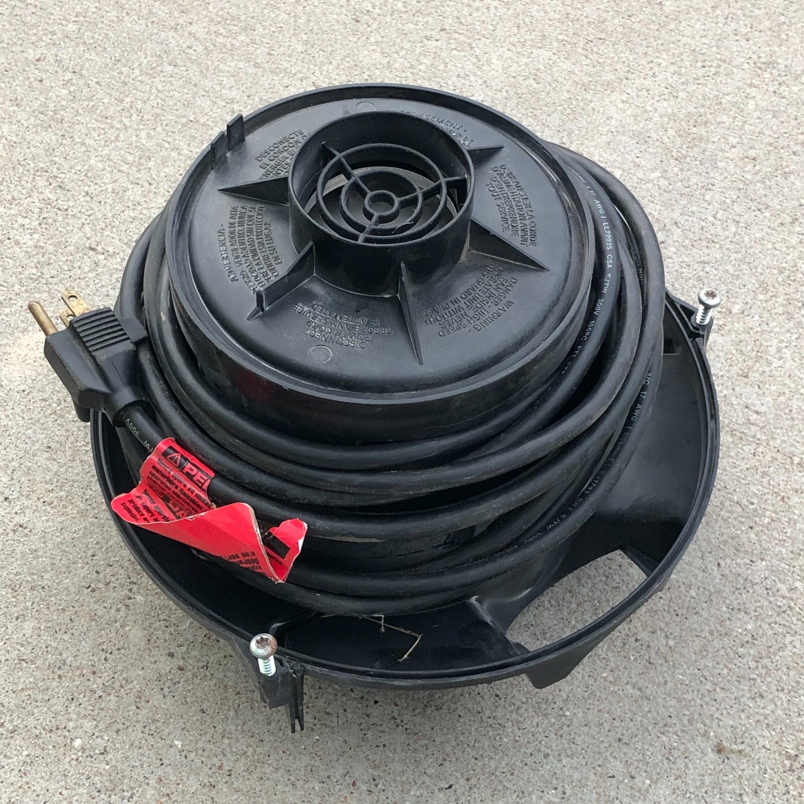 Shop Vac 87L500A 12 gal Replacement Parts Accessories Foot Caster Hose ...