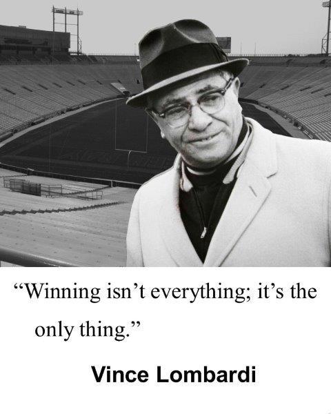 Vince Lombardi Winning Quotes