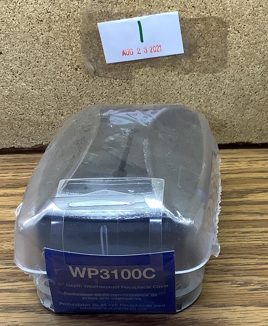 Intermatic Plastic In-Use Weatherproof Receptacle Cover (WP3100C) for ...