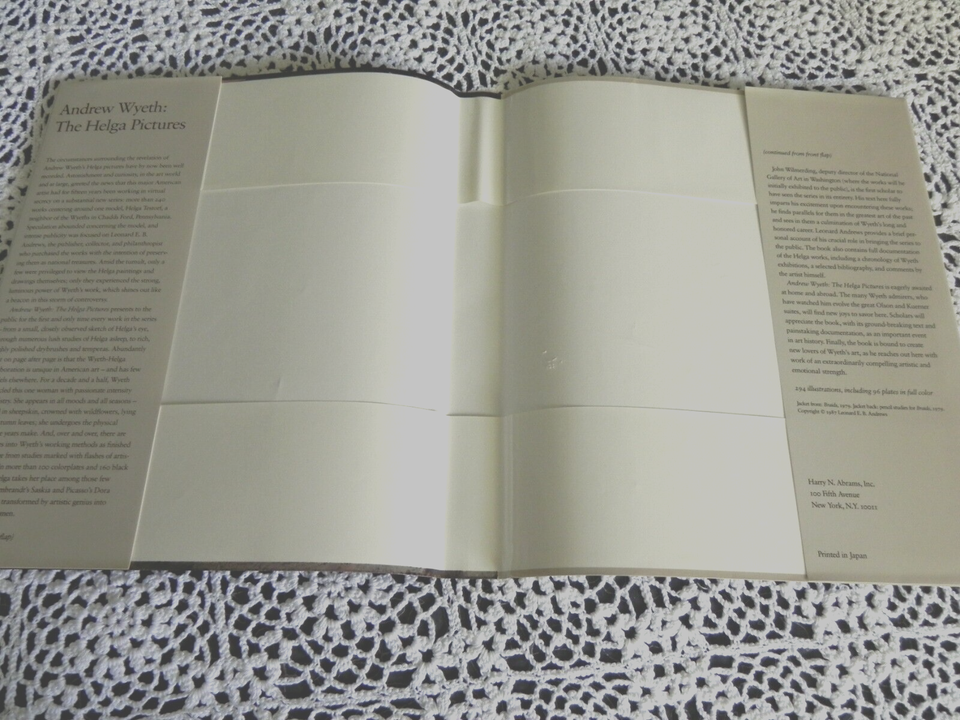 Helga Pictures by Andrew Wyeth SIGNED by Helga on Andrew Wyeth's ...