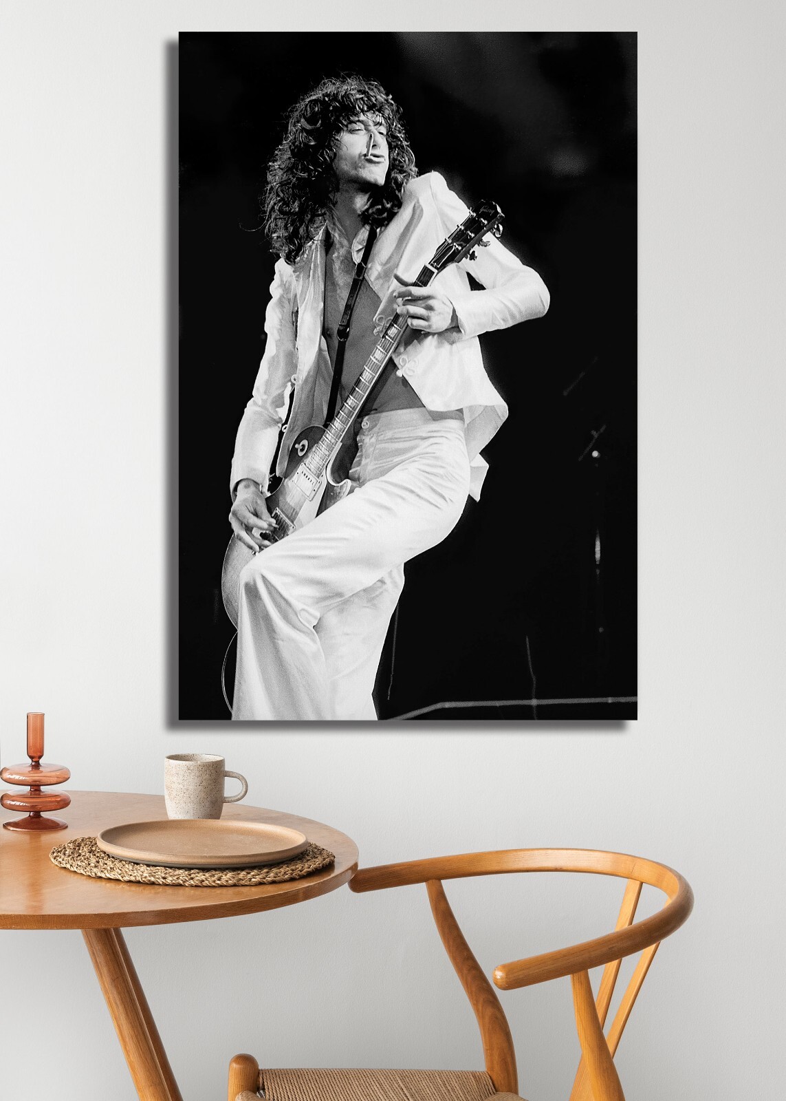 Jimmy Page Poster 24x36 Inch Live Concert Photo Rare Wall Art Print ...