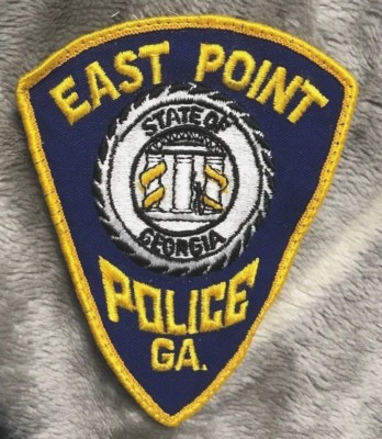 vintage "EAST POINT GA POLICE" PATCH ga GEORGIA LAW ENFORCEMENT OFFICER ...