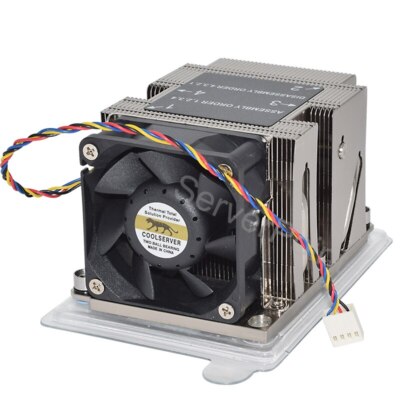 LGA3647 2U CPU COOLER Cooling Fan Heatsink for LGA3647 Narrow ...
