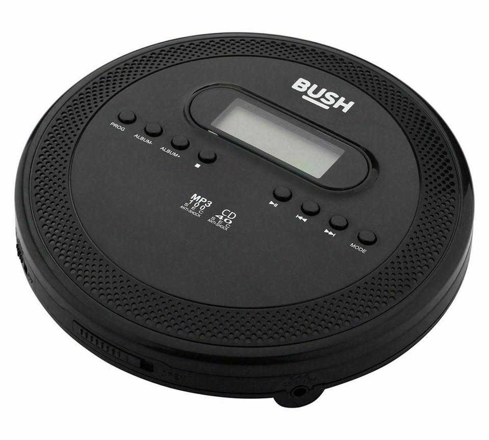 Bush Portable Personal CD Player with MP3 Playback (A) + WARRANTY (NEW ...