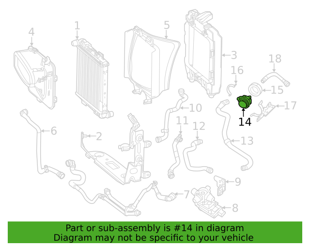 Mercedes Benz Genuine GLE 580 2020 Auxiliary Water Pump OE 0005007600 ...
