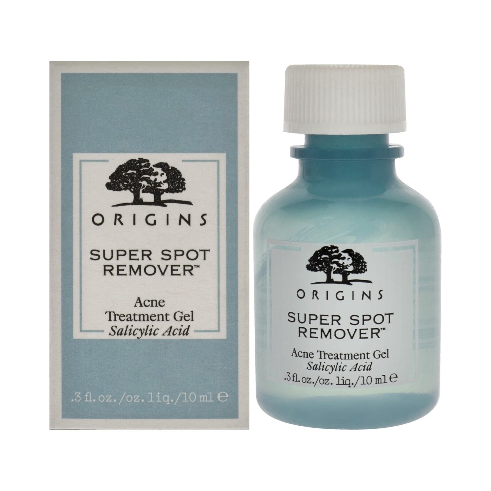 ORIGINS Super Spot Remover Acne Treatment Gel Blemishes .3oz 10ml NeW ...