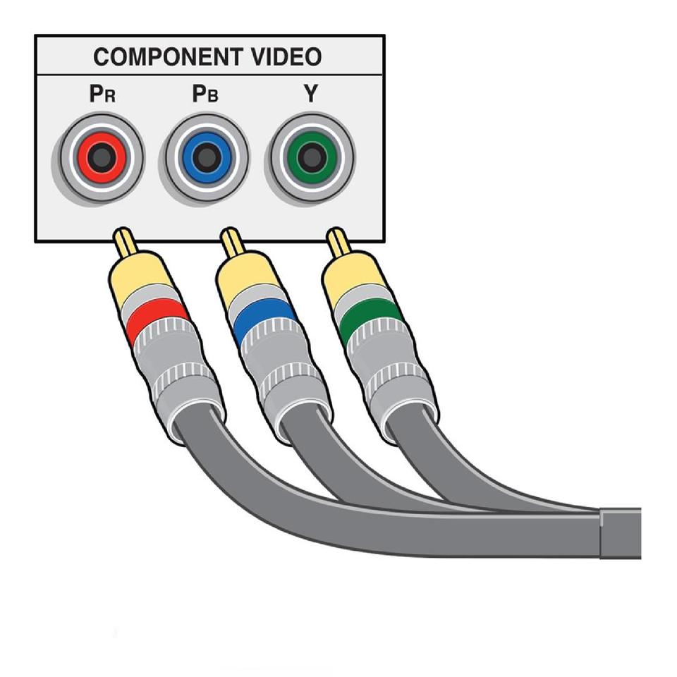 Component Video Cable 3 RCA 6 ft RGB HDTV DVD VCR Brand New | eBay