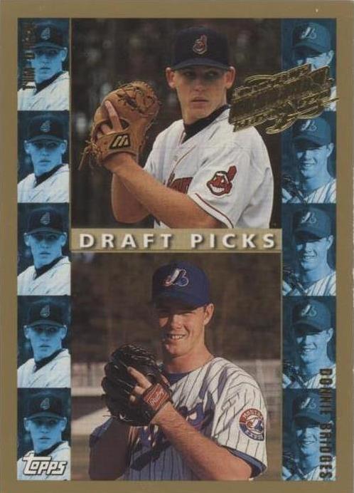1998 Topps - Draft Picks Tim Drew, Donnie Bridges #489 Inaugural Tampa ...