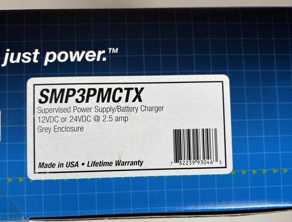 Altronix SMP3PMCTX Supervised Power Supply Battery Charger Grey ...