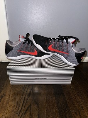 Nike Kobe XI Elite Low Tinker Muse Red Sneakers 822675-060 Men's Size 9 ...