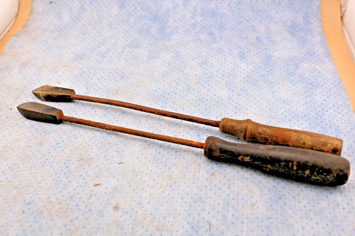 TWO SMALL COPPER TIPPED SOLDERING IRONS | eBay