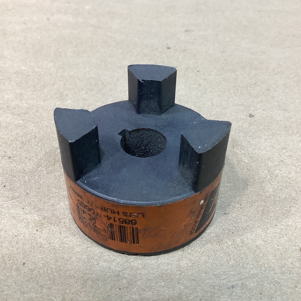 LoveJoy L-075 Coupling Hub .500" (1/2") Boar, 1/8" Keyway | eBay