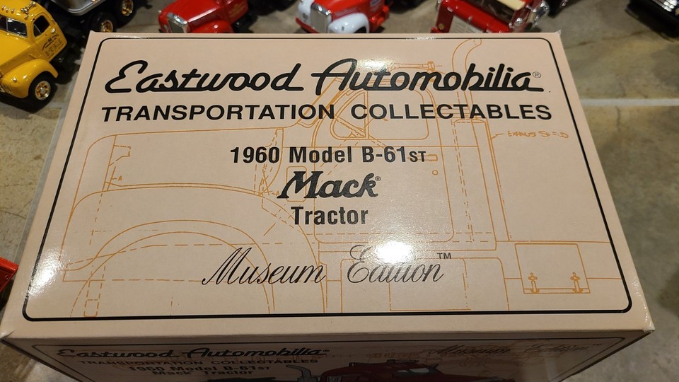 Eastwood Automobile 1960 Model B-61 Mack Tractor Museum Edition Die ...