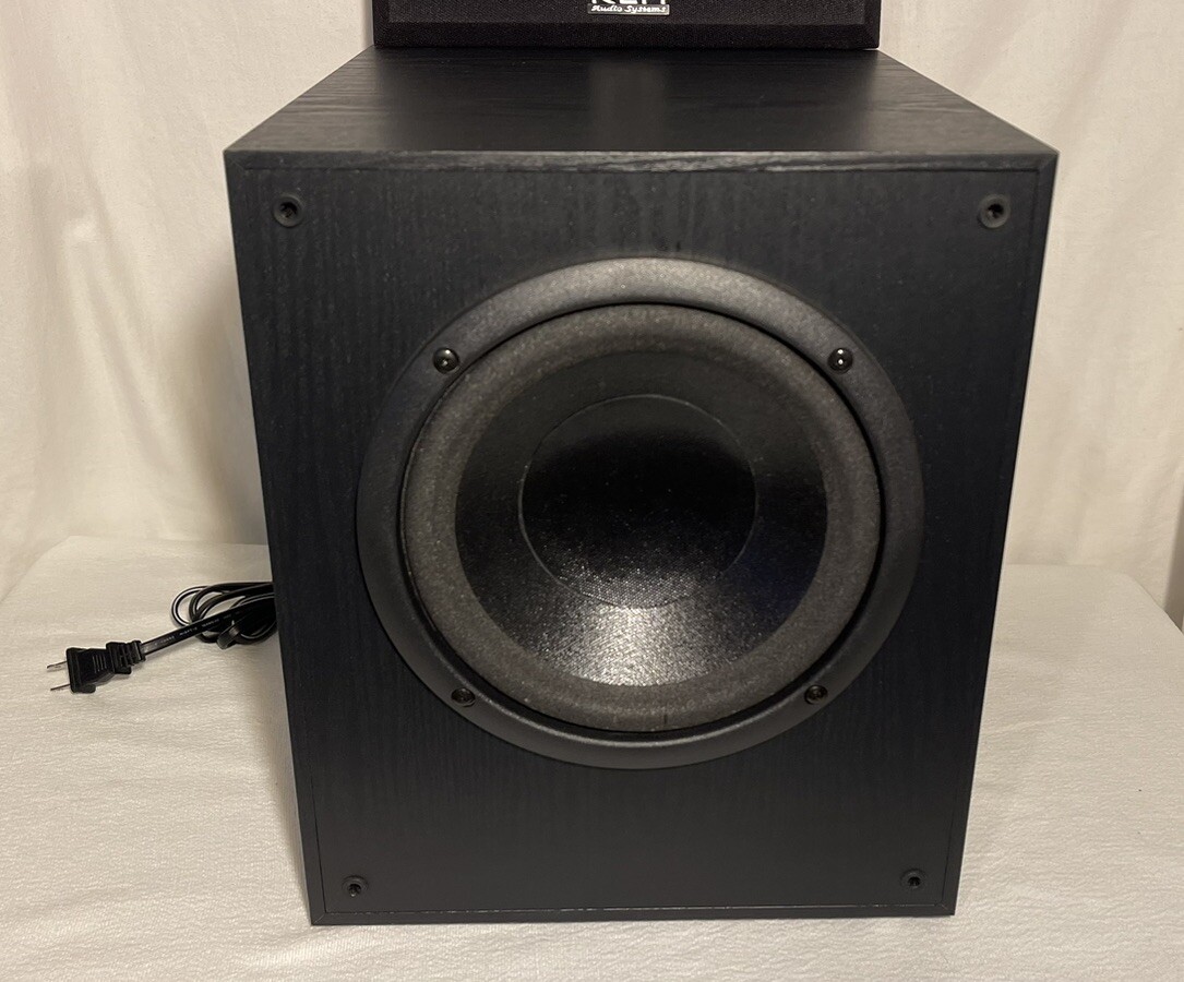 Rare Clean!!! KLH Subwoofer Model ASW8-120B Powered Subwoofer Black | eBay
