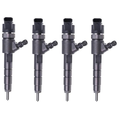 4 PCS Fuel Injector 129E01-53100 0445110508 For Yanmar 4TNV98CT Engine ...
