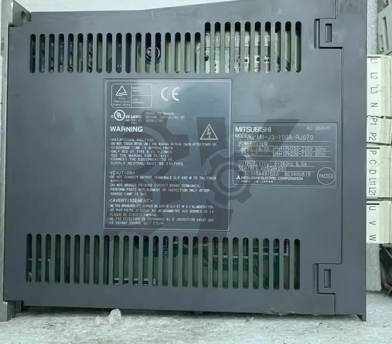ONE USED MITSUBISHI Servo Drive MRJ3-100A-RJ070 MR-J3-100A-RJ070 ...