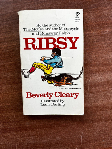 Ribsy, Beverly Cleary; Illus Louis Darling; 1975, Pocket Books; PB Good ...