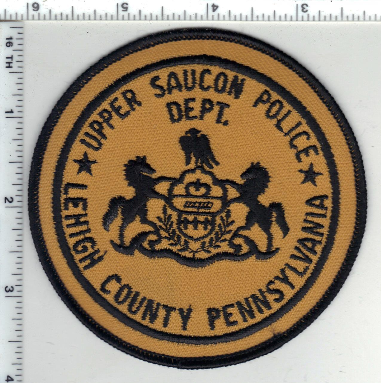 Upper Saucon Township Police (Pennsylvania) 3rd Issue Shoulder Patch | eBay