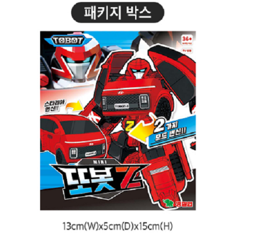 MINI Tobot Z Edition Hyundai STARIA Transforming Action Robot Car ...