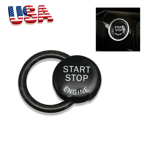 Engine Start Stop Button Replace Cover With Ring For BMW E90 E92 E93 ...