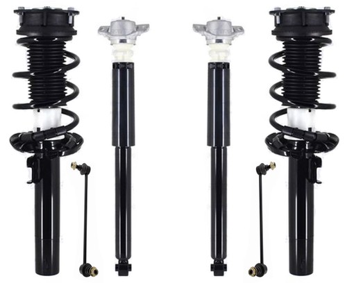 Front Struts Rear Complete Shocks & Links For Volkswagen Jetta 2019 ...