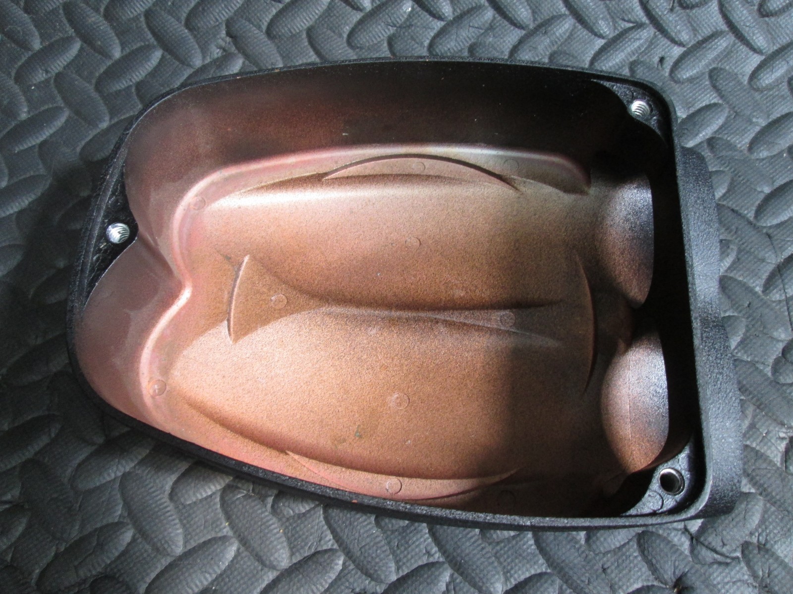 Cycle Visions Wrinkle Black Mo-Flow Air Cleaner Cover | eBay