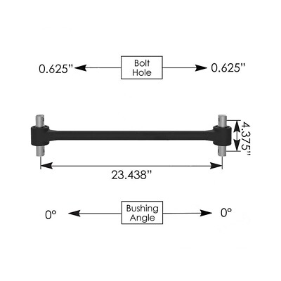 Narrow Rod 23.438in Hendrickson TMRN847 62000-595 62000595 | eBay