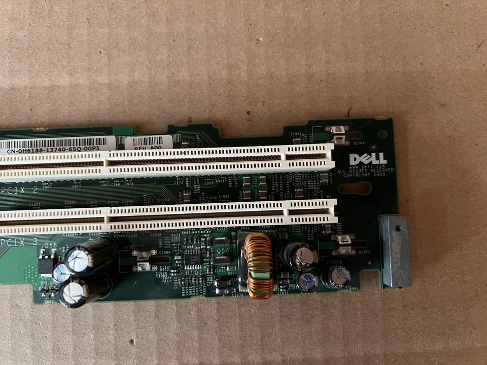 20835 DELL PCB POWEREDGE 2950 PCI-X RISER BOARD CN-0H6188-13740 V3-3(14 ...
