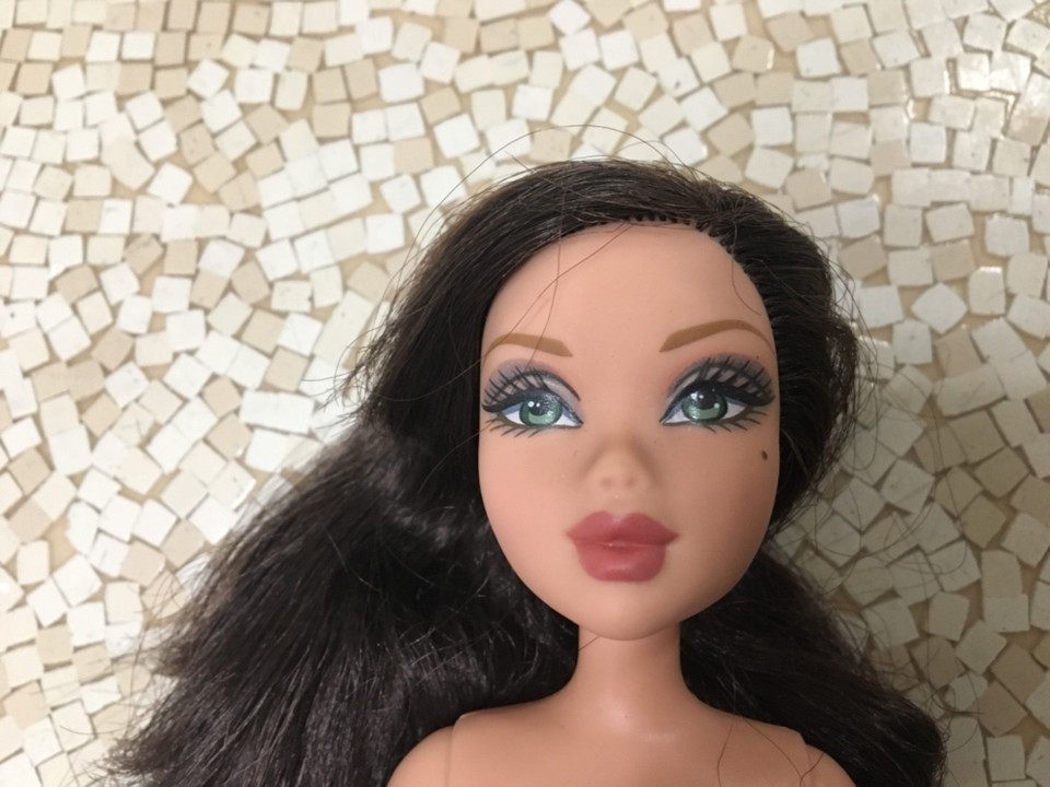 Barbie My Scene Growing Up Glam Delancey Doll Brunette Hair Rare | eBay