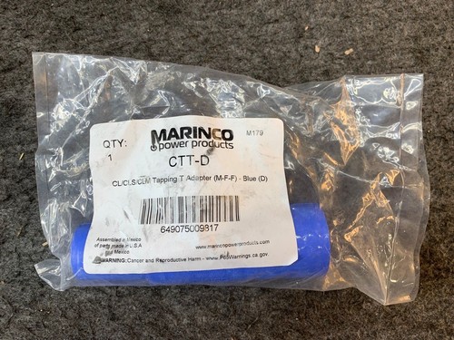 MARINCO CTT-D CL/CLS/CLM Tapping T Adapter (M-F-F) Brass Contact 400A ...