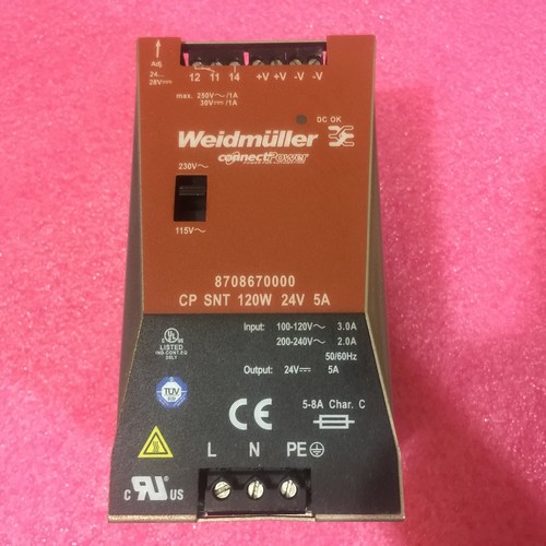 1PC Weidmuller 8708670000 Used Switching Power Supply Free Shipping | eBay