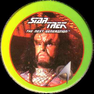 STAR TREK THE NEXT GENERATION, KLINGON HIGH COUNCIL STARTDISC POG MILK ...