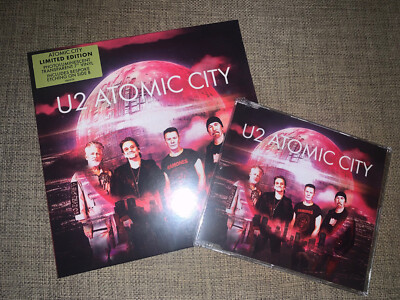 U2 - ATOMIC CITY - EXCLUSIVE CD SINGLE + PHOTOLUMINESCENT 7'' VINYL ...