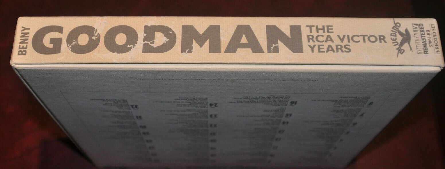 Benny Goodman - The RCA Victor Years, Bluebird 16 LP box set VG+/VG++ ...