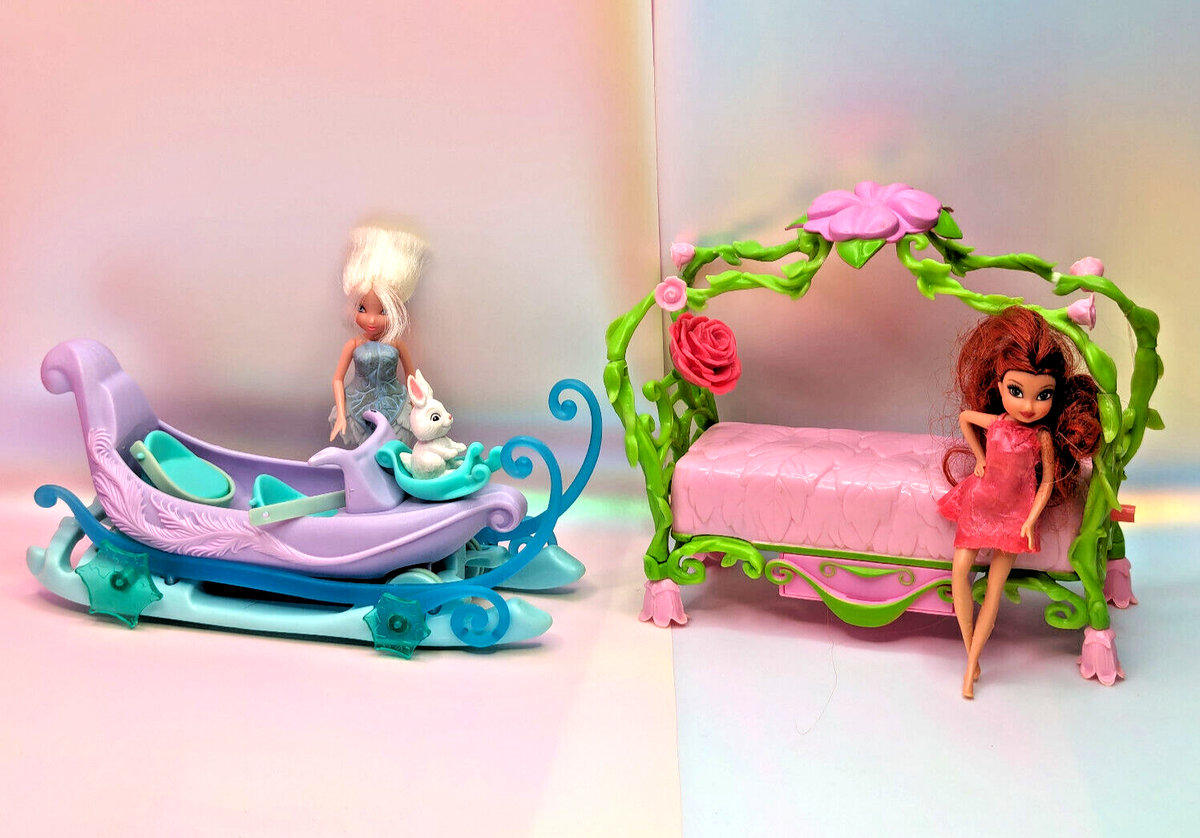 Disney Fairies Rosetta And Sled