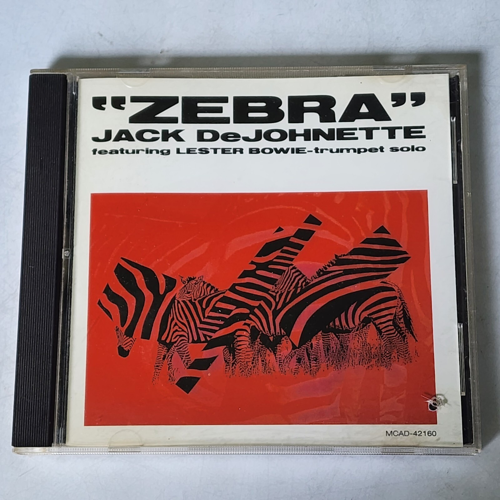 JACK DEJOHNETTE ZEBRA CD 1986 MCA RECORDS 76742216023| eBay