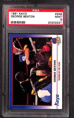 1991 Kayo #249 George Benton PSA 9 Mint | eBay