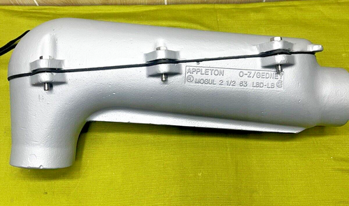 Appleton LBD Conduit Fitting LBD250-M, 2 1/2 " Malleable Iron, Pulling ...