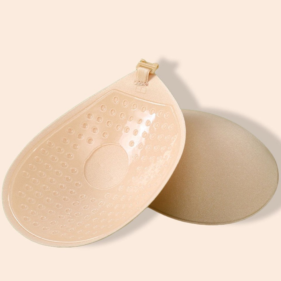 Silicone Chest Patch Sexy Strapless For Holiday Use Skin Color Solid ...