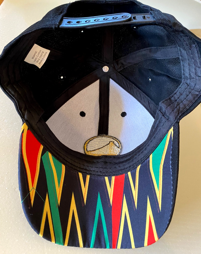 GOLDEN STATE WARRIORS HAT/CAP SGA STADIUM GIVEAWAY BLACK HISTORY MONTH ...